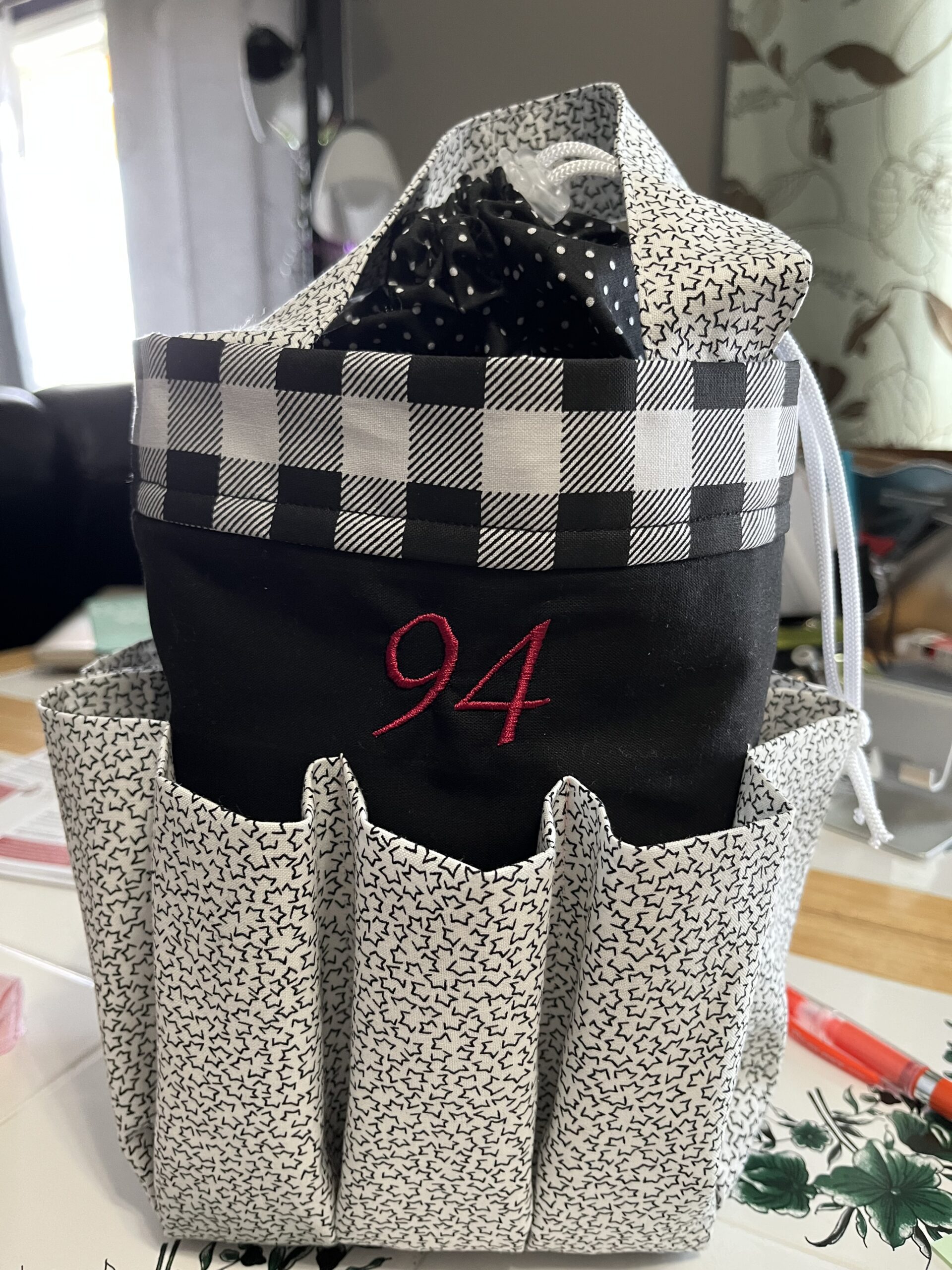 Bingo Bag with Handles – made to order – Busy Hands Workshop